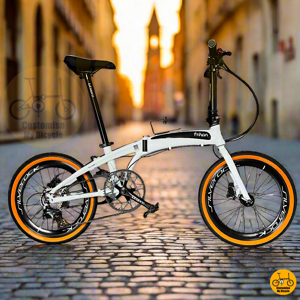Fnhon Tornado 20 folding bicycle for Singapore PCN riders with tiagra ...